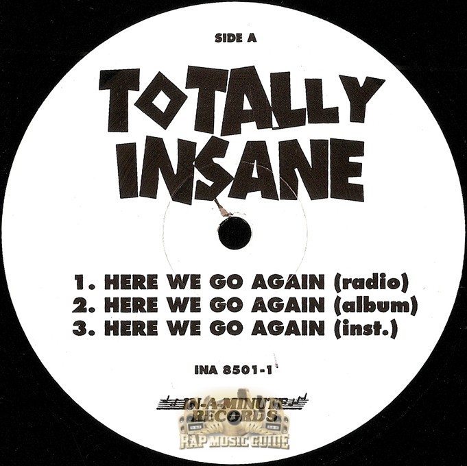 Totally Insane - Here We Go Again: Record | Rap Music Guide